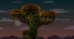Floran Treetop Village - Starbounder - Starbound Wiki