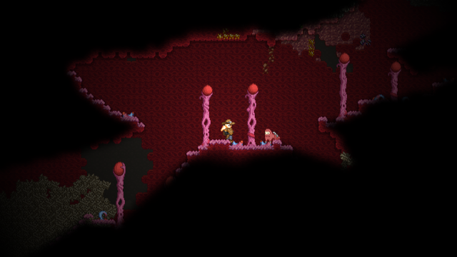 Flesh Caves - Starbounder - Starbound Wiki