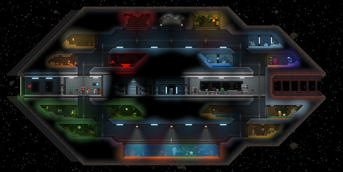 File:Space Encounter Screenshot - Zoo.png - Starbounder - Starbound Wiki